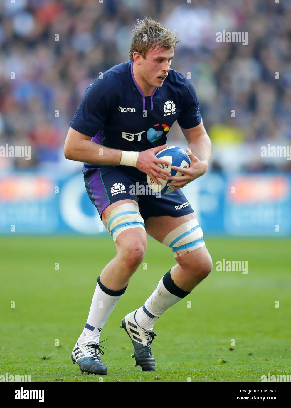 Scotland's Jonny Gray Stock Photo - Alamy
