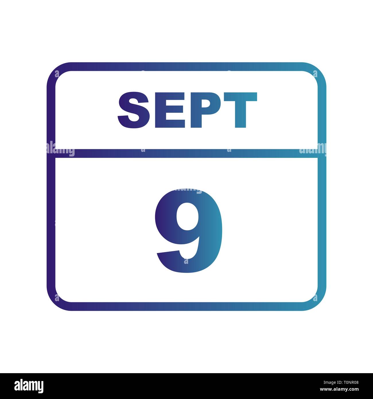 September 9th Cut Out Stock Images & Pictures - Alamy