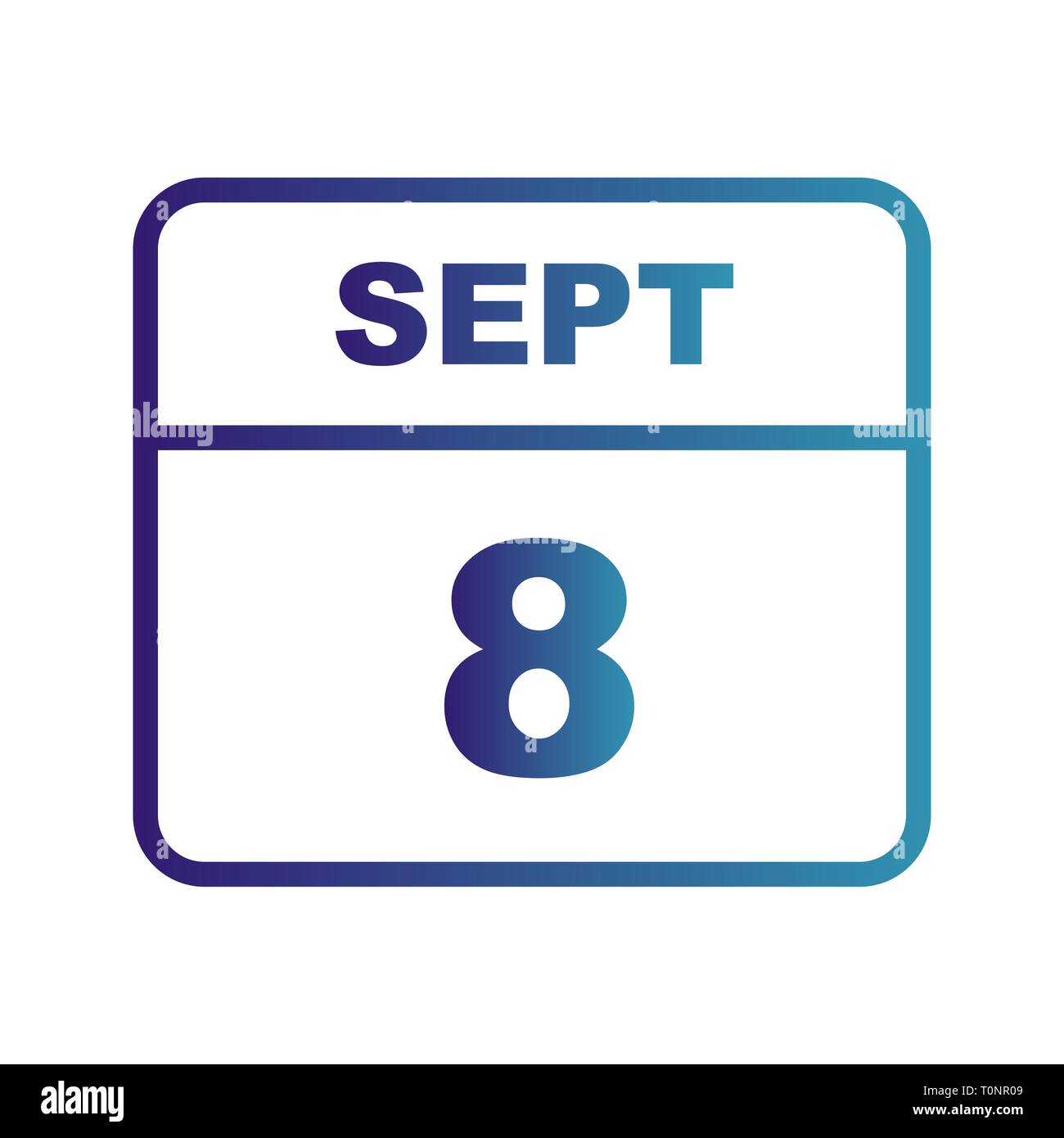 8th september Cut Out Stock Images & Pictures - Alamy