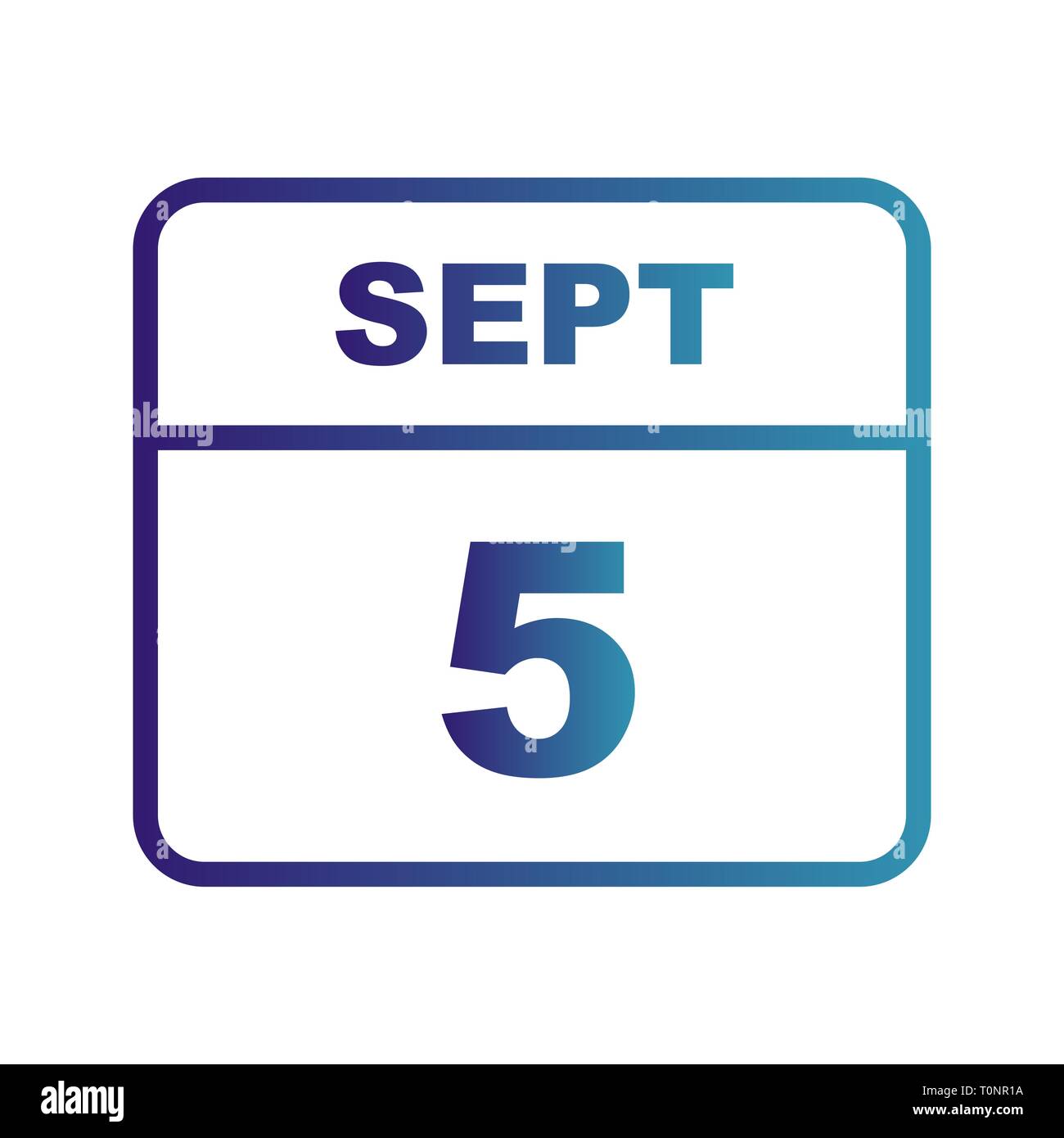 September 5th Cut Out Stock Images & Pictures - Alamy