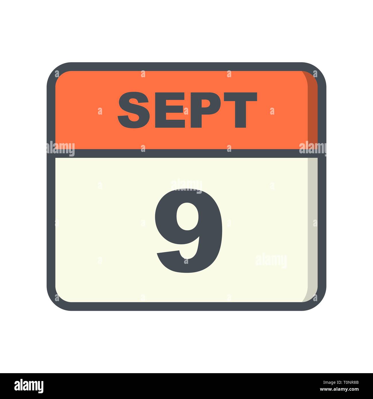 September 9th Cut Out Stock Images & Pictures - Alamy