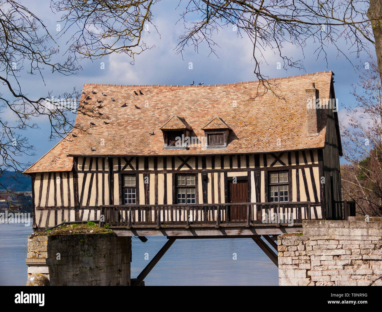 Old French Water Mill High Resolution Stock Photography and Images - Alamy