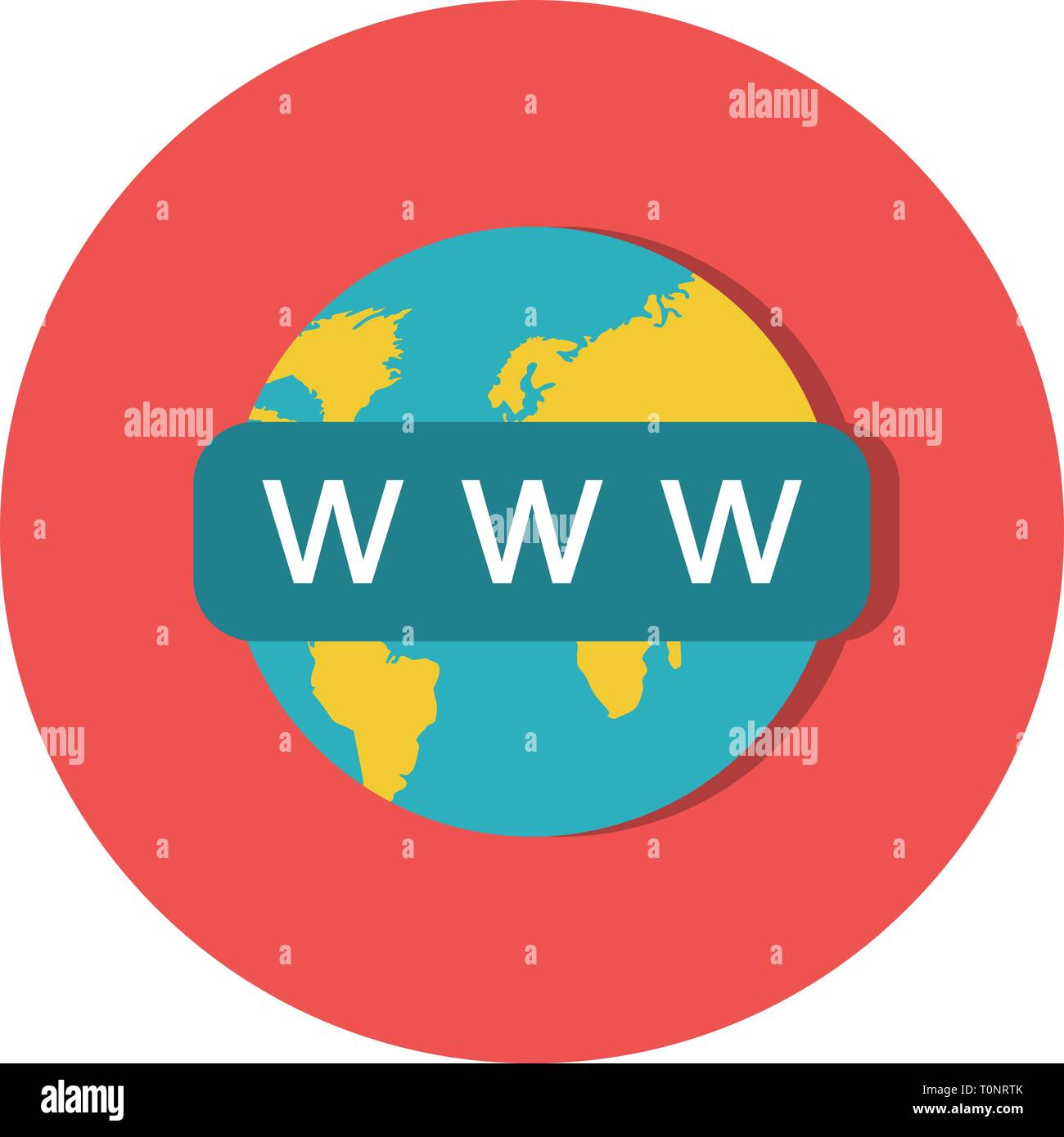 Illustration Web Search Icon Stock Photo - Alamy