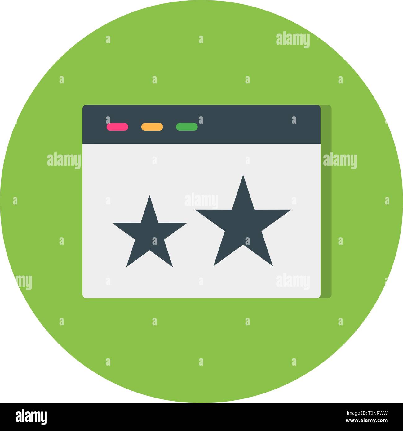 Starred Icon High Resolution Stock Photography and Images - Alamy