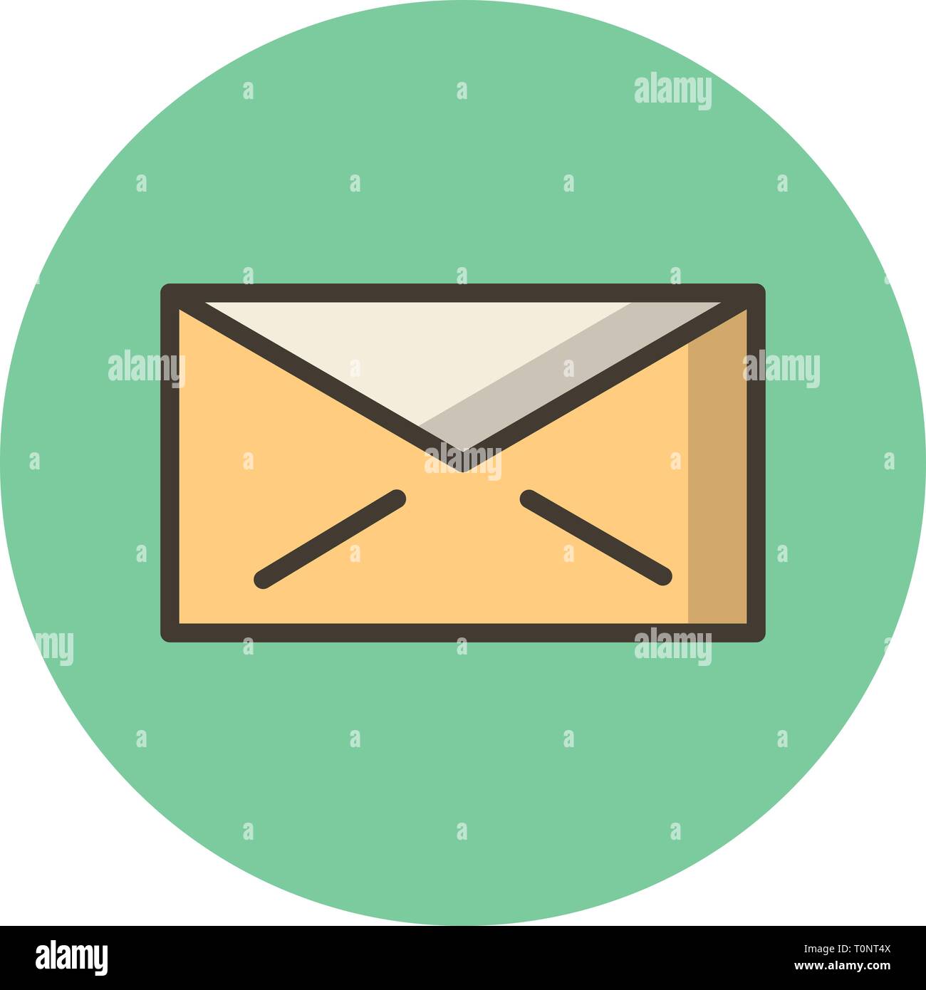Illustration Email Icon Stock Photo - Alamy