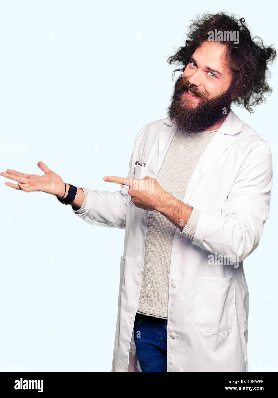 Mad scientist and hair hi-res stock photography and images - Alamy