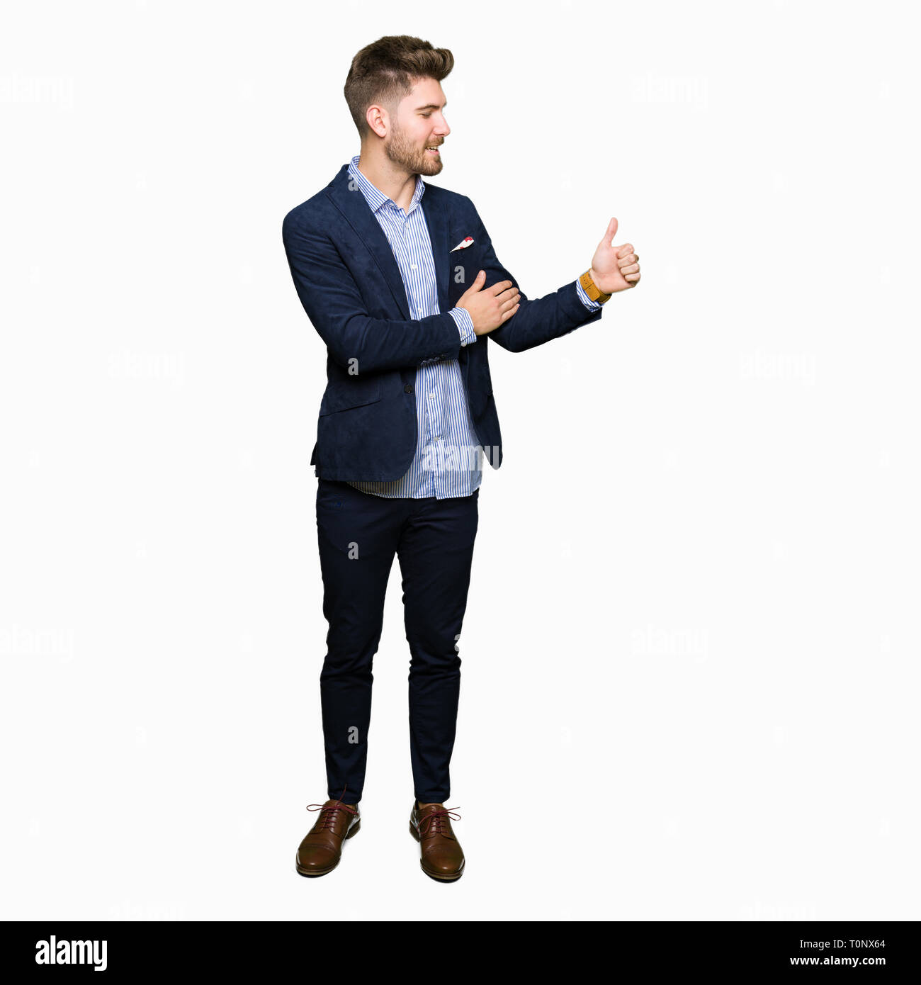 Proud looking up portrait Cut Out Stock Images & Pictures - Alamy