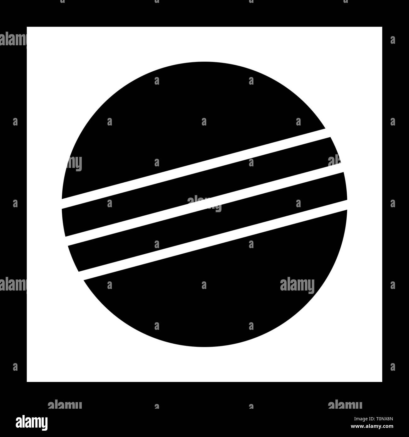 Illustration Eclipse Icon Stock Photo - Alamy