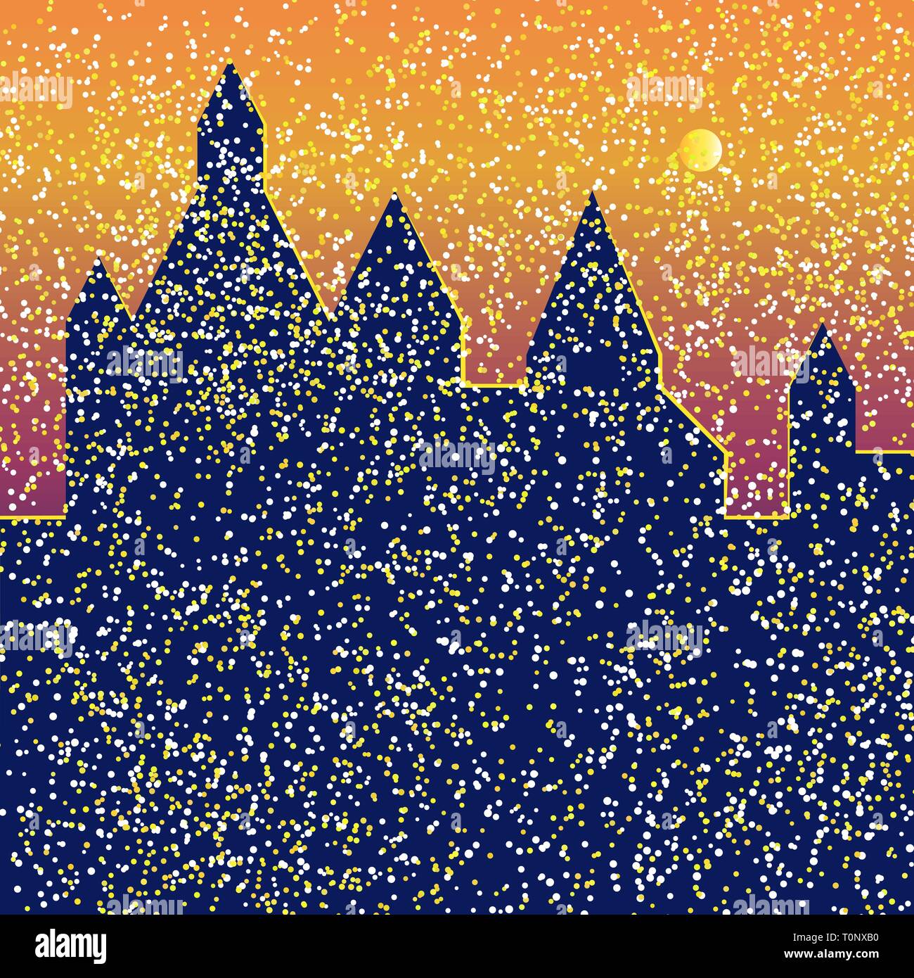 Castle bright background Stock Vector Image & Art - Alamy