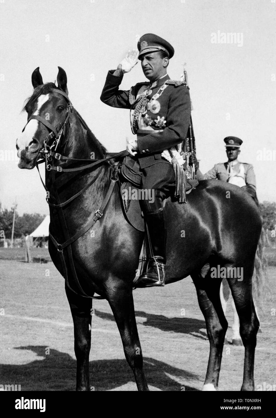 asia, afghanistan, the king of afghanistan mohammed zahir shah during the independence ...