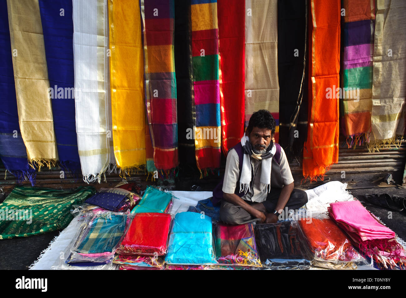 Man in saree hi-res stock photography and images - Alamy