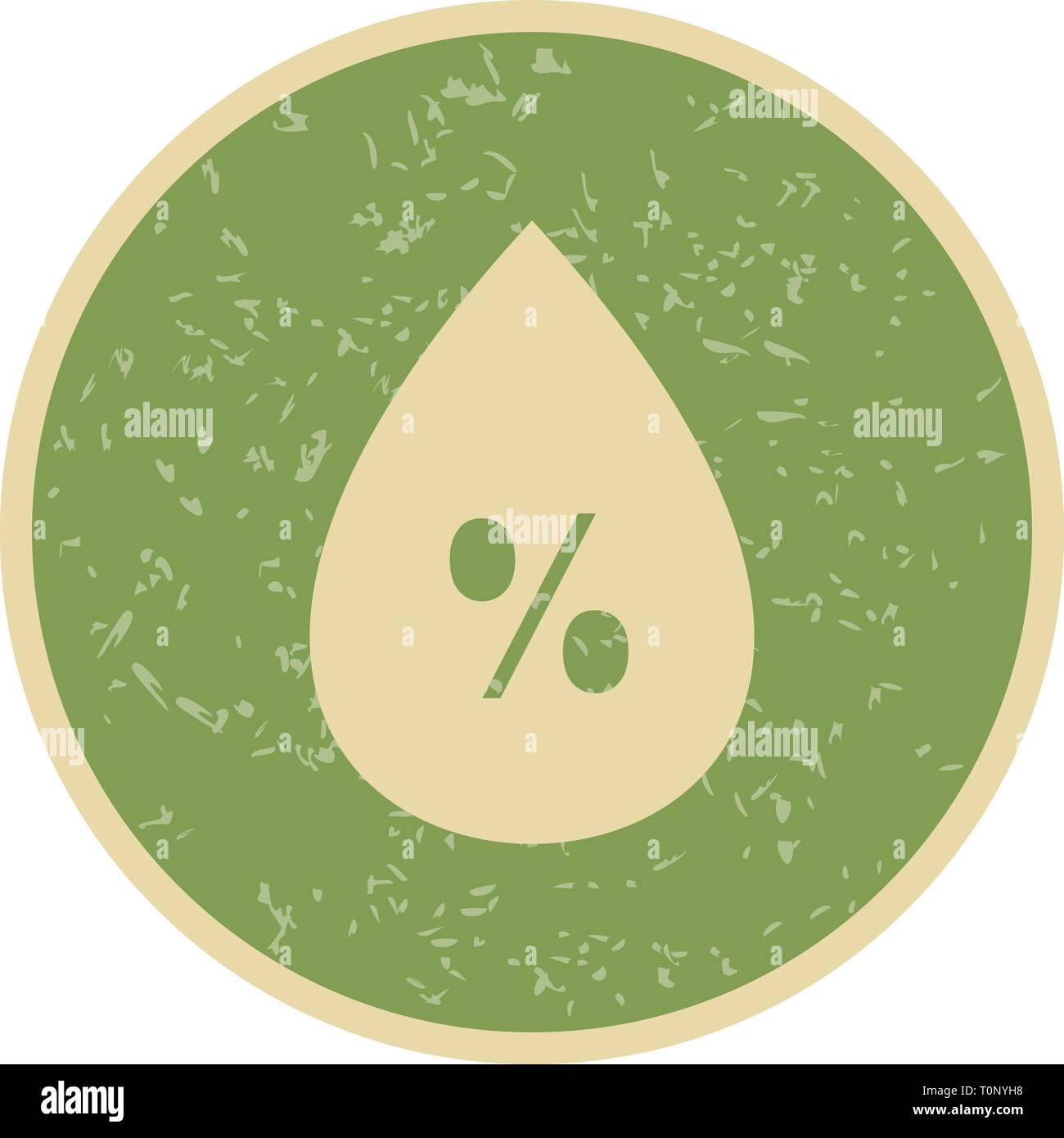 Illustration Humidity Icon Stock Photo - Alamy