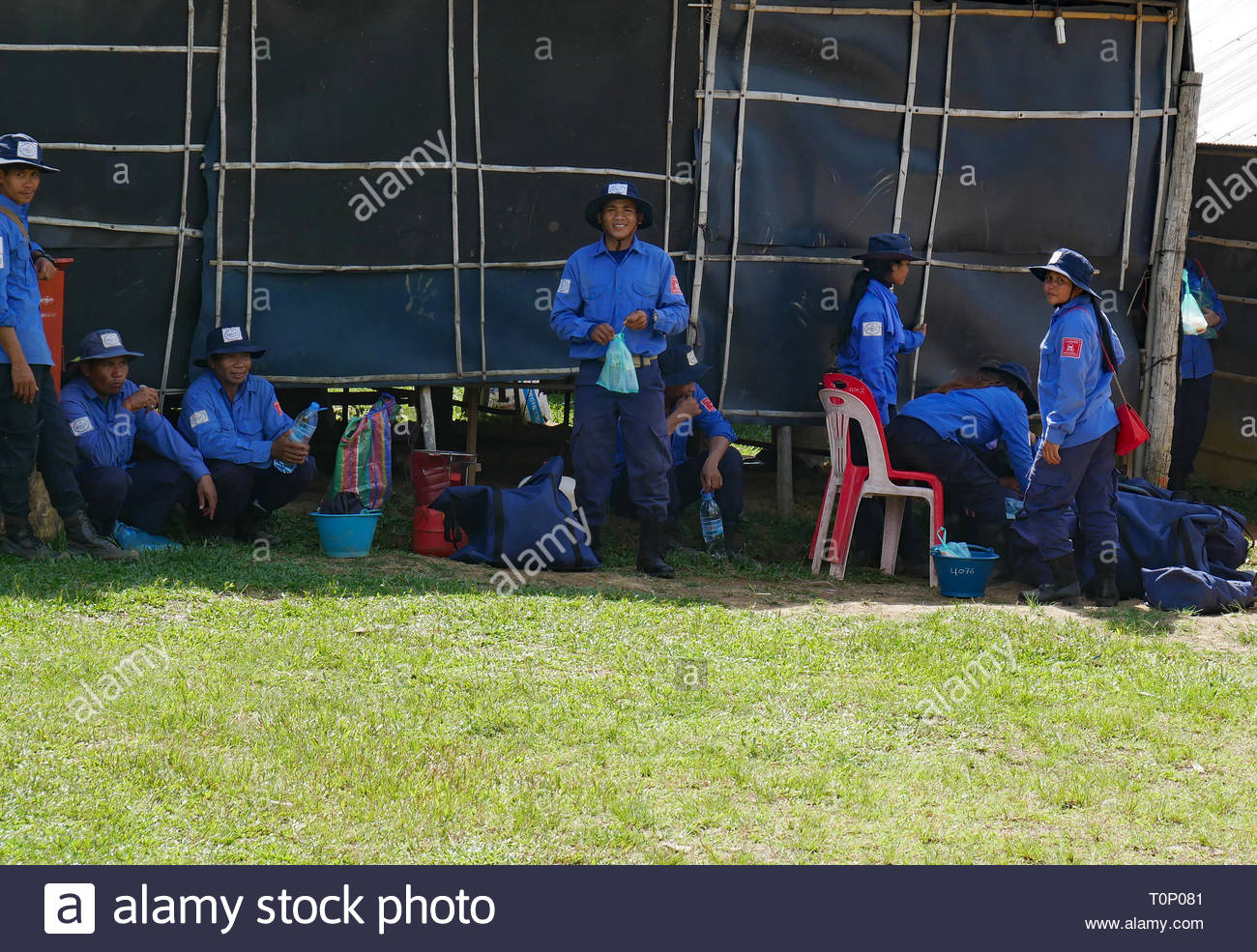 Vietnam war base camp hi-res stock photography and images - Alamy