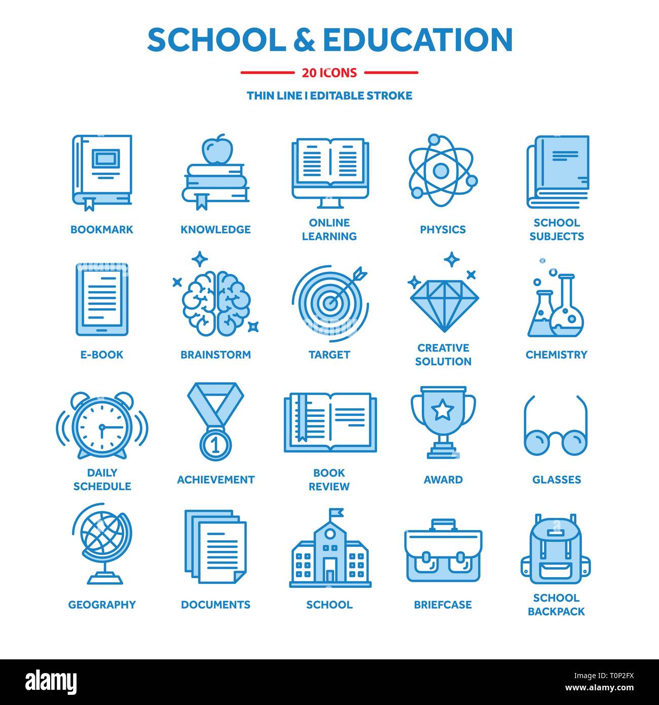 School bus icon brush paint hi-res stock photography and images - Alamy