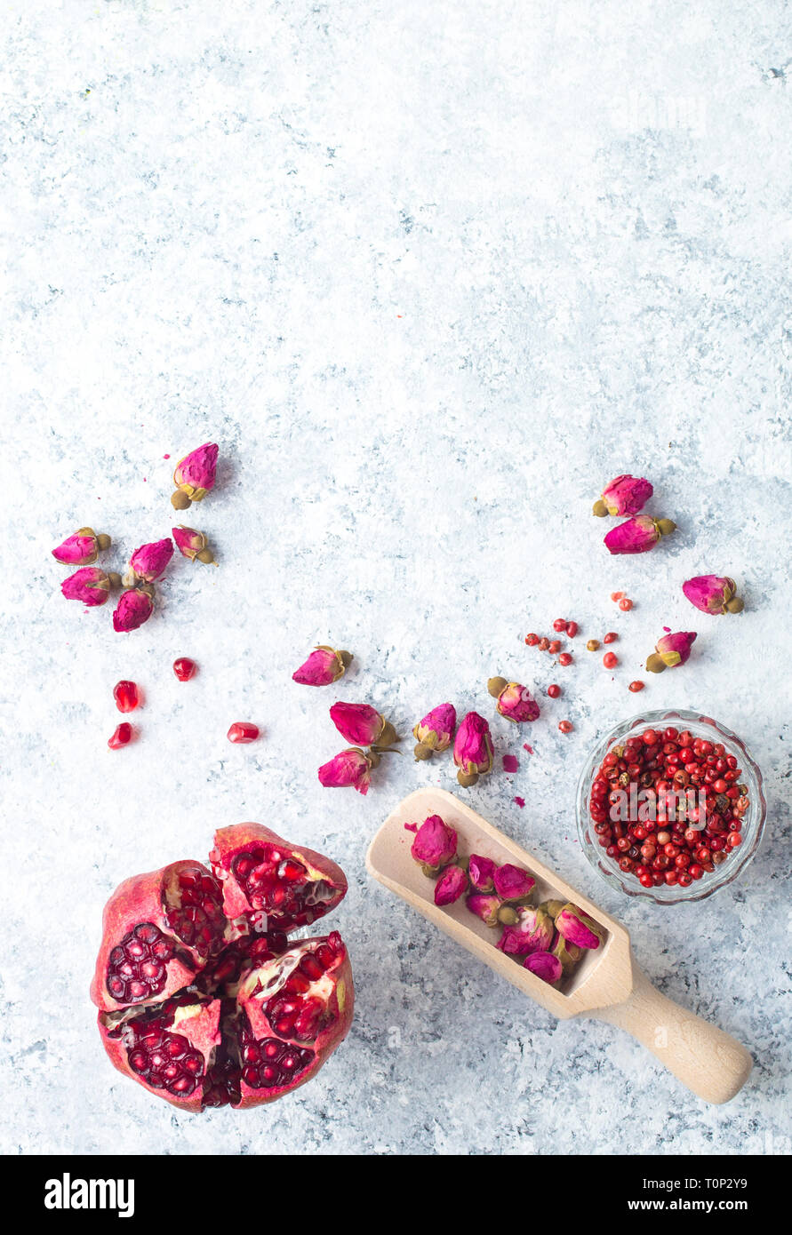 Arab ingredients for middle eastern food Stock Photo - Alamy