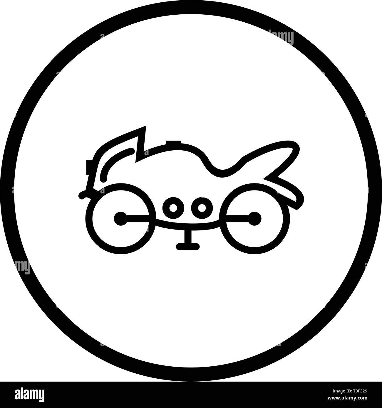 Heavybike symbol hi-res stock photography and images - Alamy