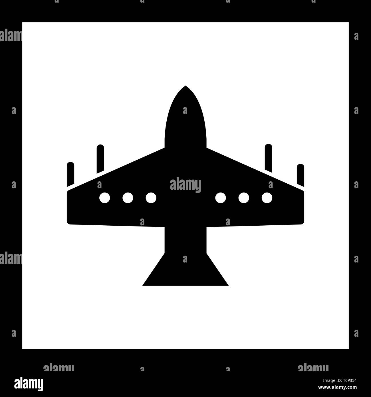 Airplane 16 jet fighter Black and White Stock Photos & Images - Alamy