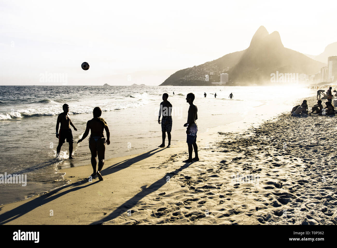 Brazil beach people hi-res stock photography and images - Alamy