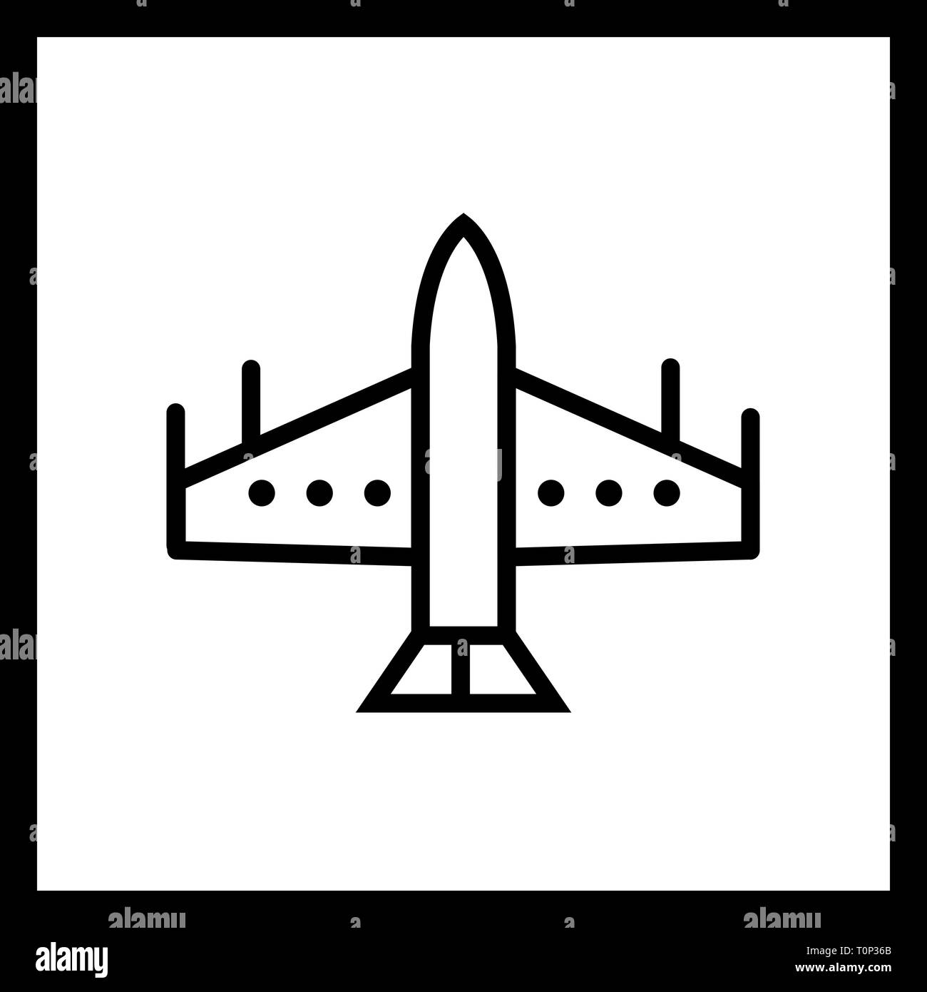 Fighterjet symbol hi-res stock photography and images - Alamy