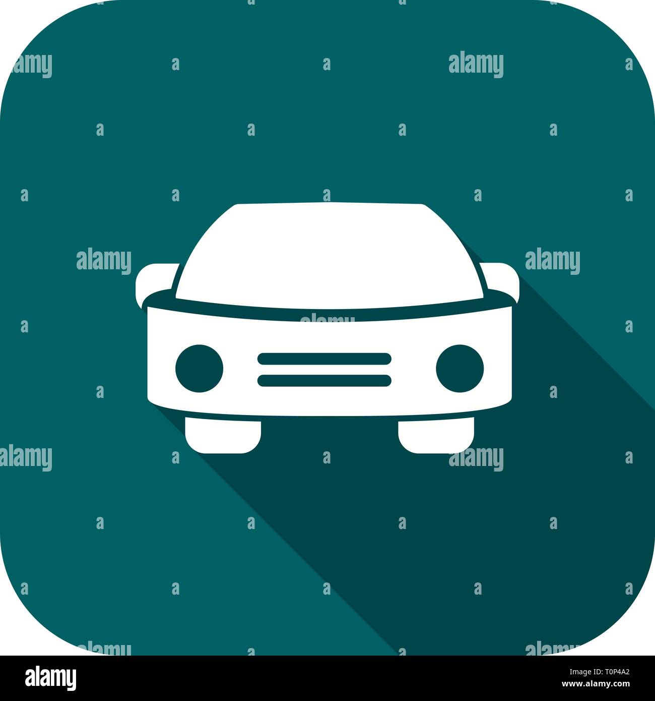 Illustration Car Icon Stock Photo - Alamy