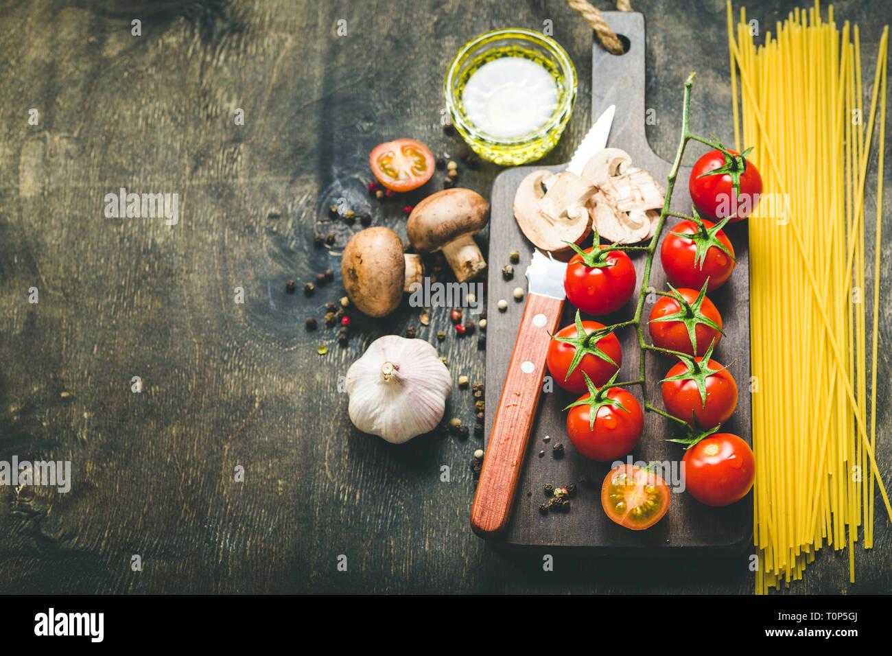 Cooking food background Stock Photo - Alamy