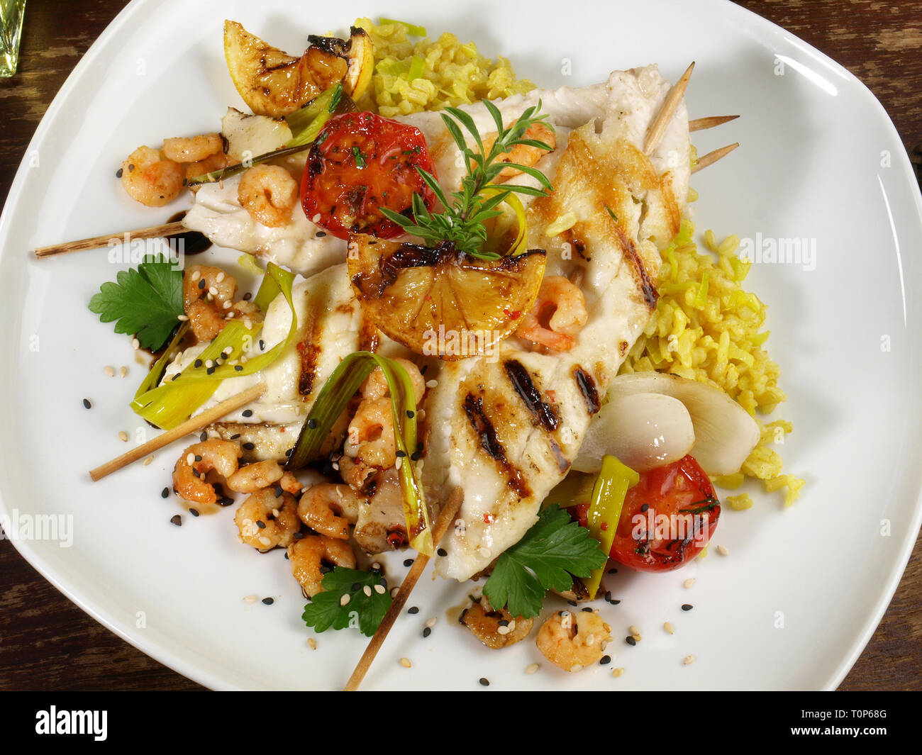 Sole - Flatfish Asian Style Stock Photo - Alamy