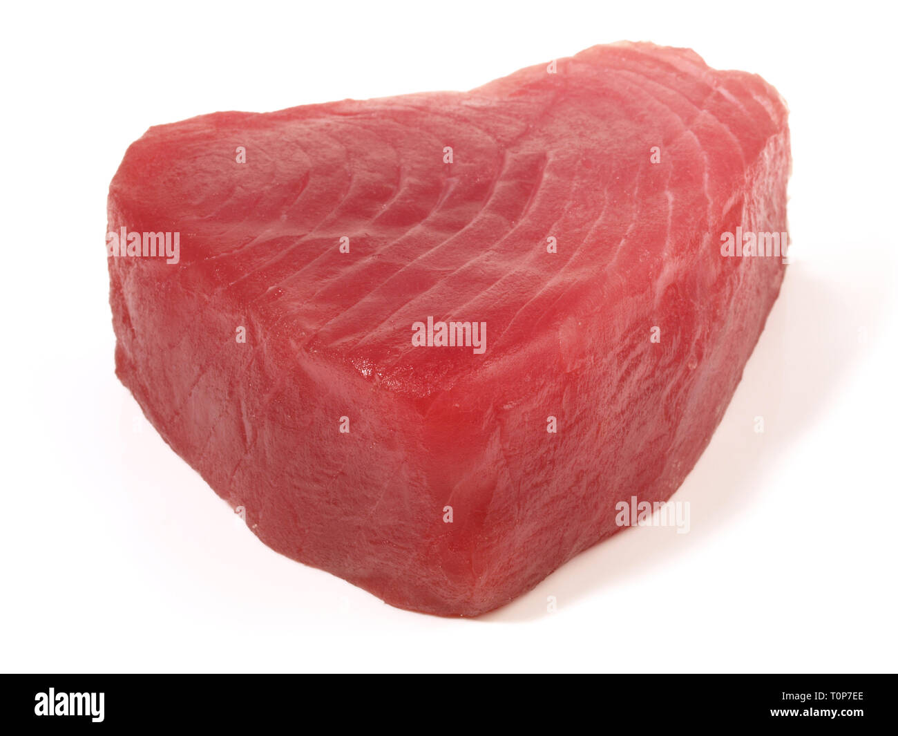 Raw tuna fillet steak Cut Out Stock Images & Pictures - Alamy