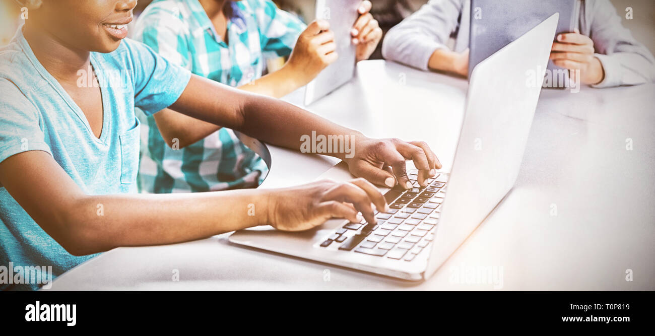 Kids laptop hi-res stock photography and images - Alamy