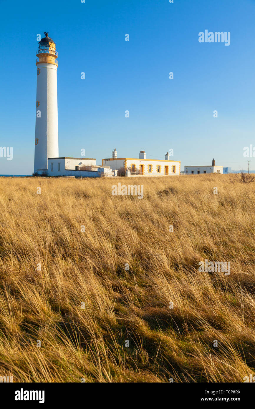 Barns Ness Lighthouse near Dunbar Scotland Stock Photo - Alamy