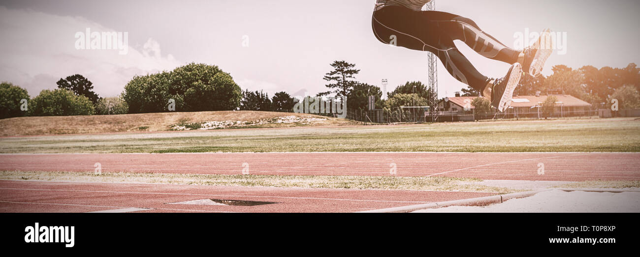 Long jump men athlete hi-res stock photography and images - Alamy