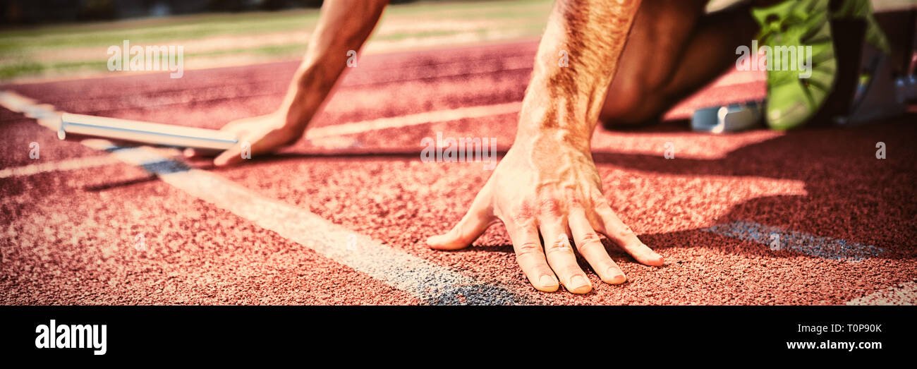 Relay race baton hi-res stock photography and images - Alamy