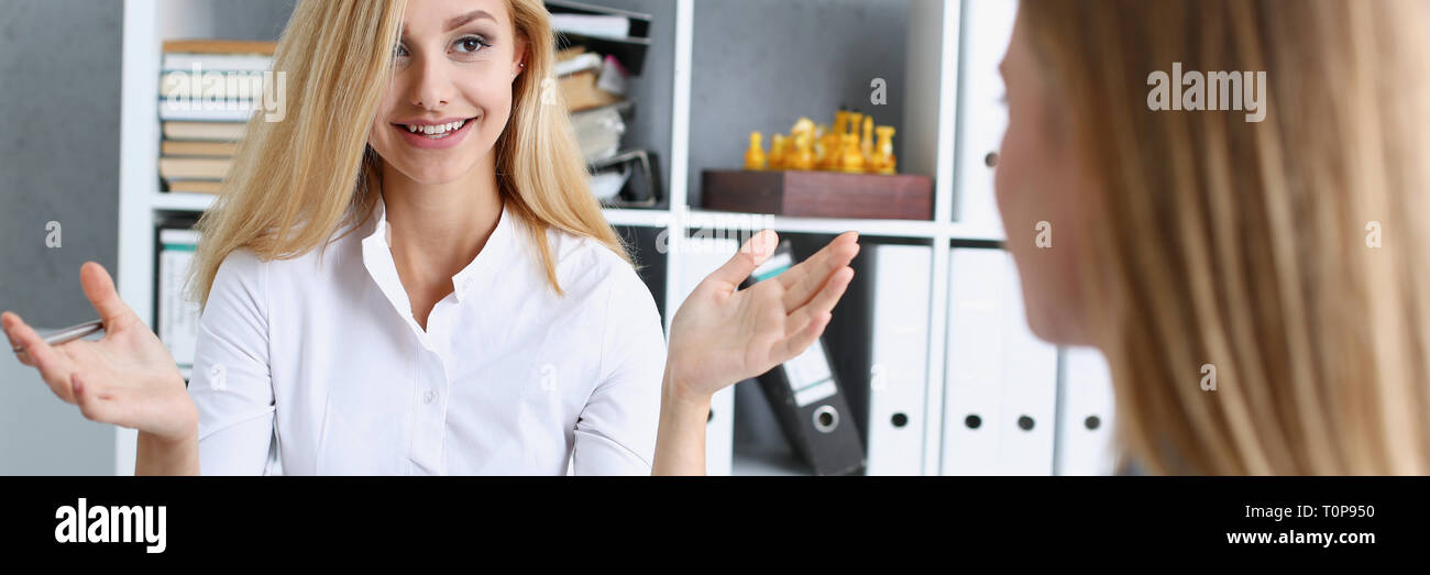 Young couple trying to get loan at bank Stock Photo - Alamy