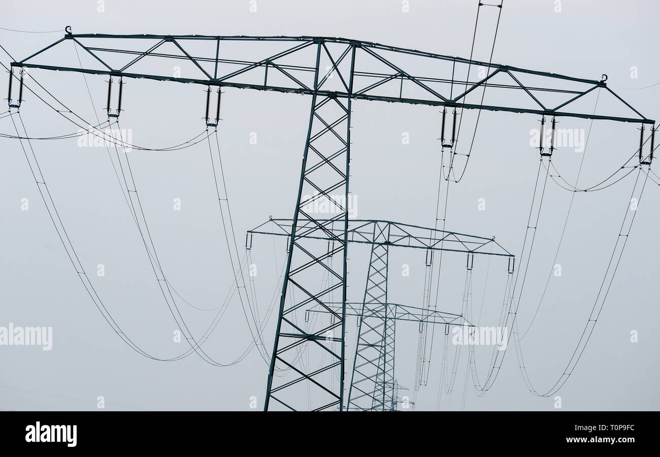 Overhead Line Masts High Resolution Stock Photography and Images - Alamy