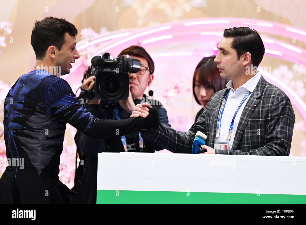 Saitama, Japan. 21st Mar, 2019. Alexei Bychenko (ISR) Figure Skating ...