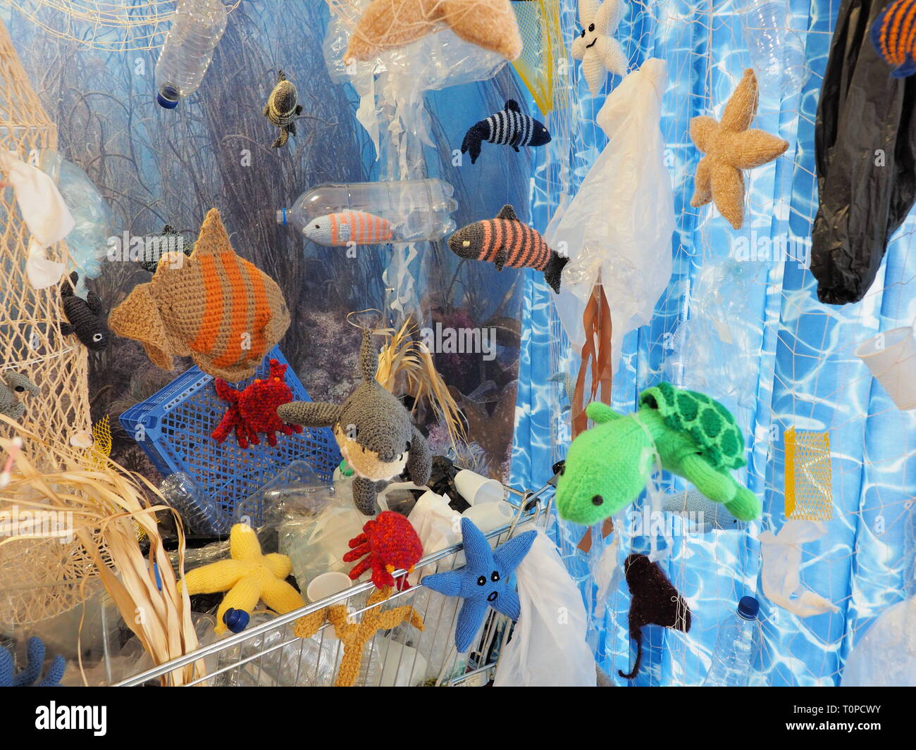 Sheerness, Kent, UK. 21st March, 2019. A colourful 'Guardians of the ...