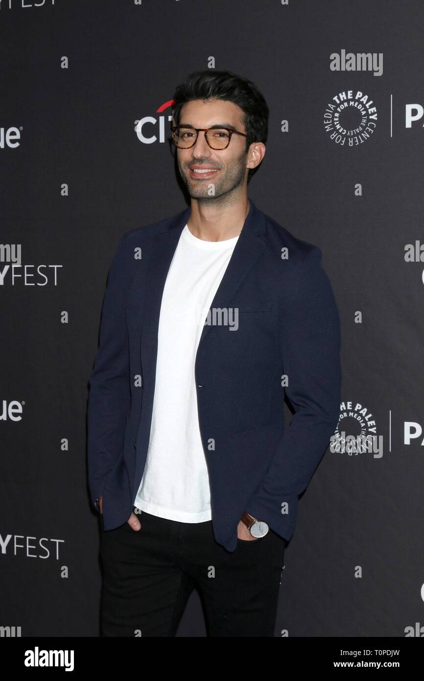 Los Angeles, CA, USA. 20th Mar, 2019. Justin Baldoni at arrivals for ...