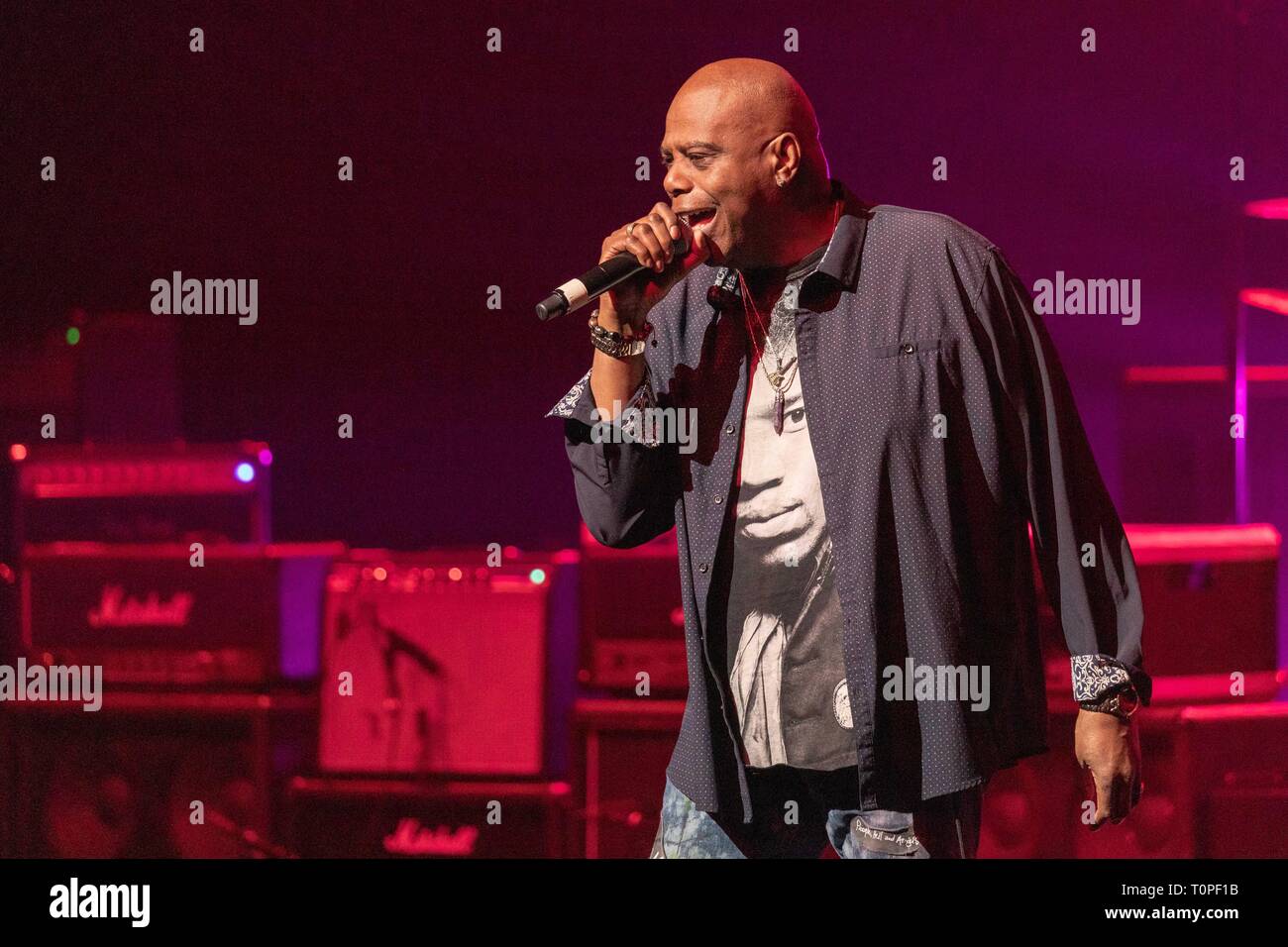 Madison, Wisconsin, USA. 20th Mar, 2019. HENRI BROWN during the ...