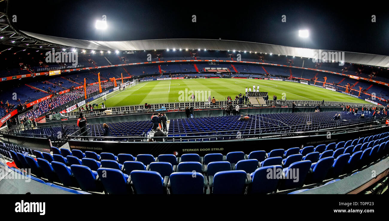 ROTTERDAM, Football, Netherlands - Belarus, 21-03-2019, Euro ...