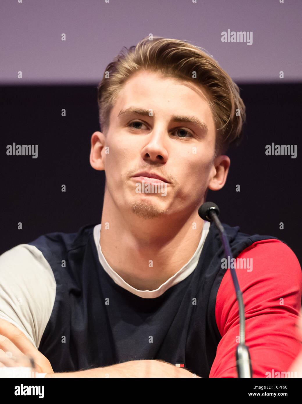 London, UK. 21st Mar, 2019. Jay Thompson during the 2019 Superstars of ...