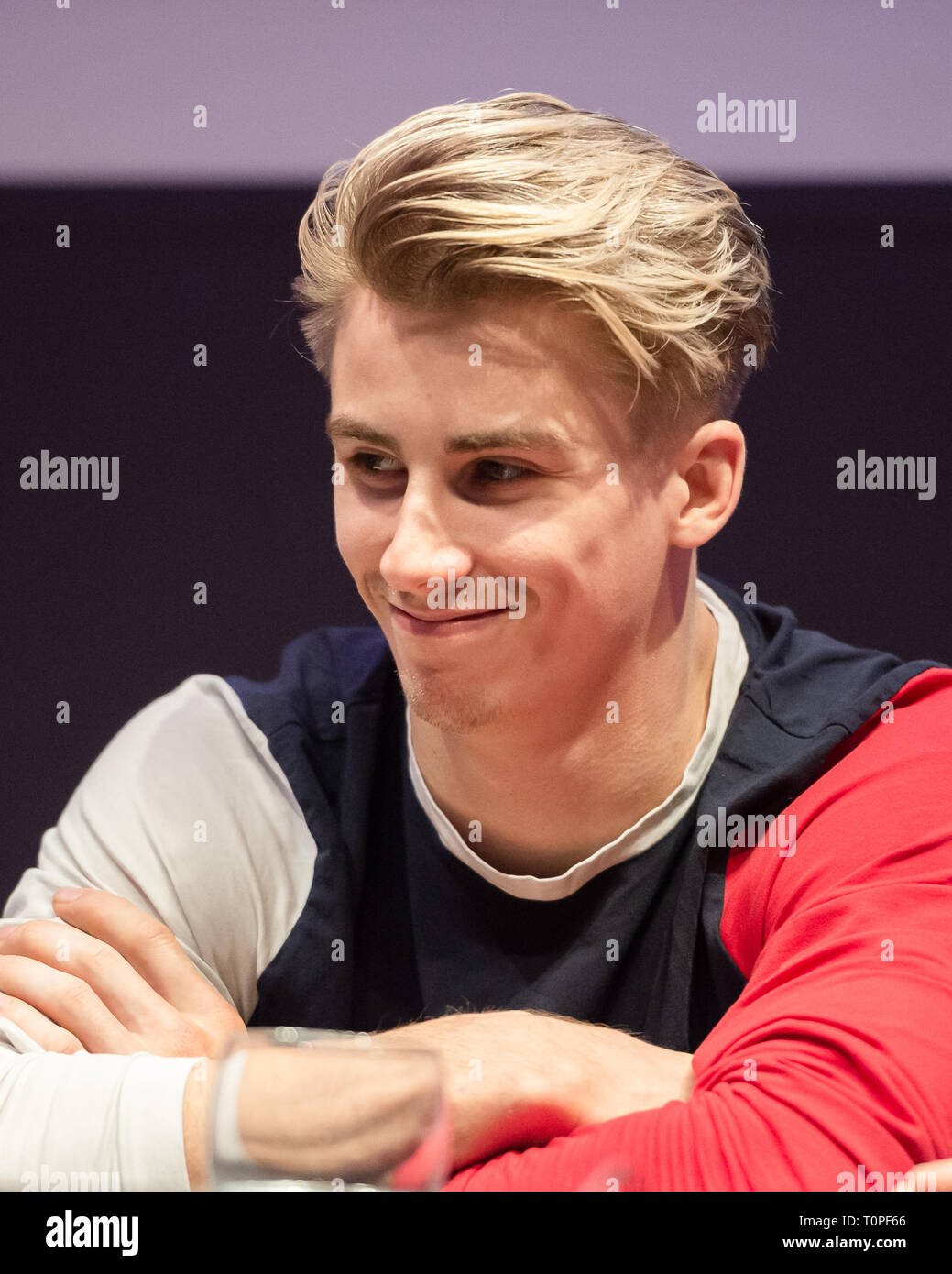 London, UK. 21st Mar, 2019. Jay Thompson during the 2019 Superstars of ...