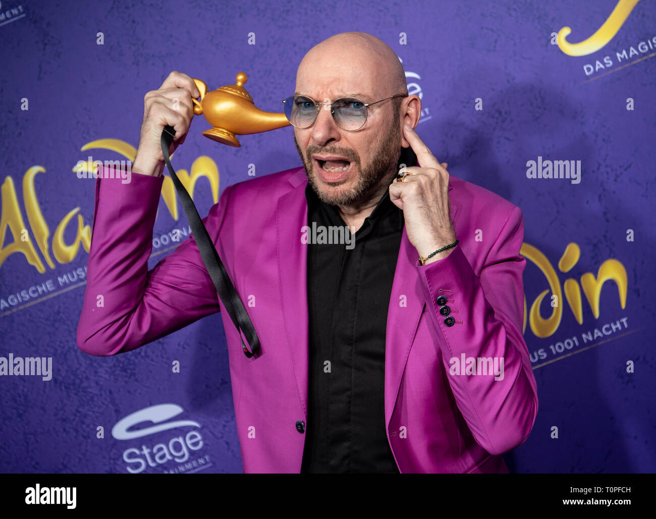 Stuttgart, Germany. 21st Mar, 2019. Ralph Morgenstern, presenter ...