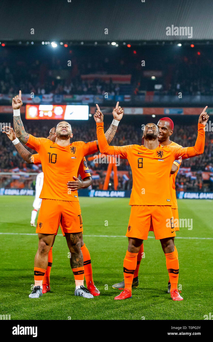 ROTTERDAM, Football, Netherlands - Belarus, 21-03-2019, Euro ...