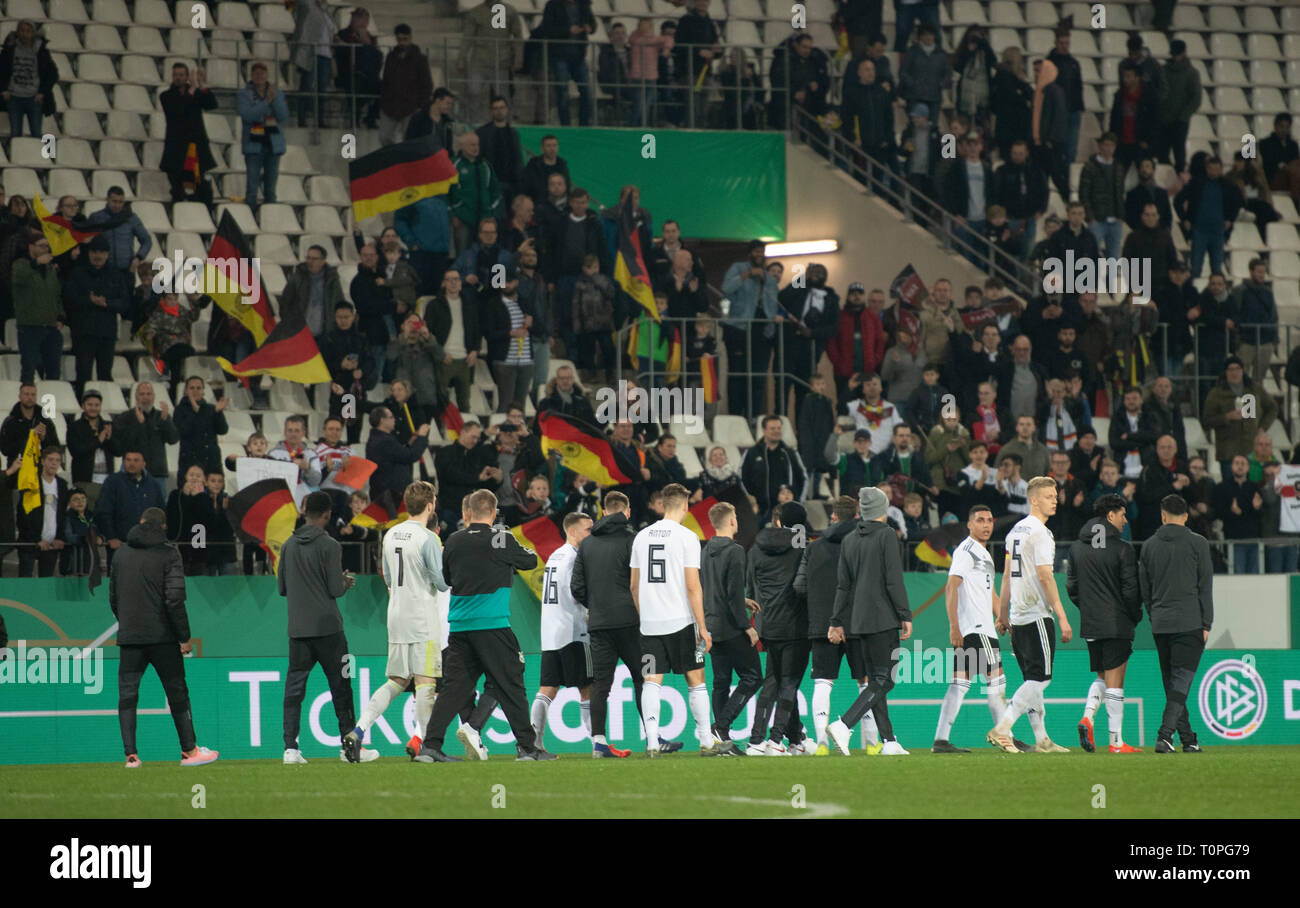 Essen, Germany. 21st Mar, 2019. Soccer, U-21 men: international matches ...