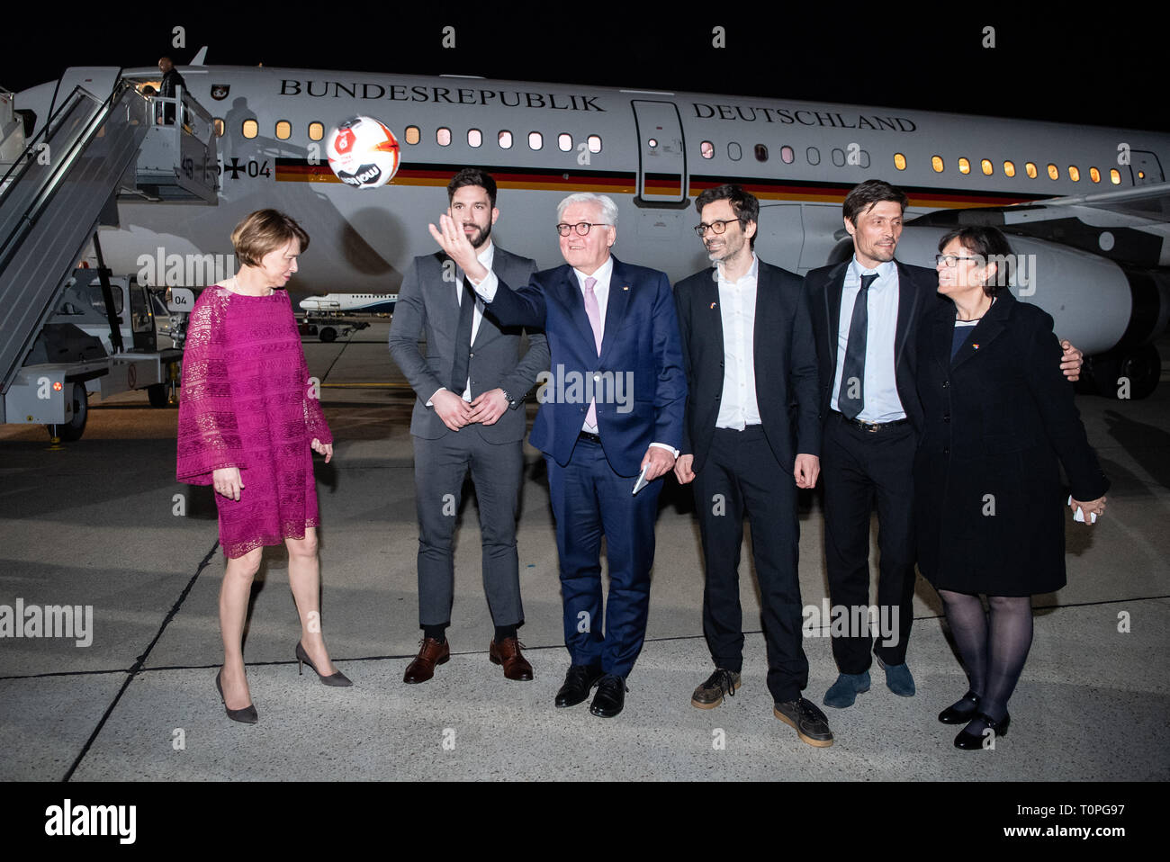 Zagreb, Croatia. 21st Mar, 2019. Federal President Frank-Walter ...