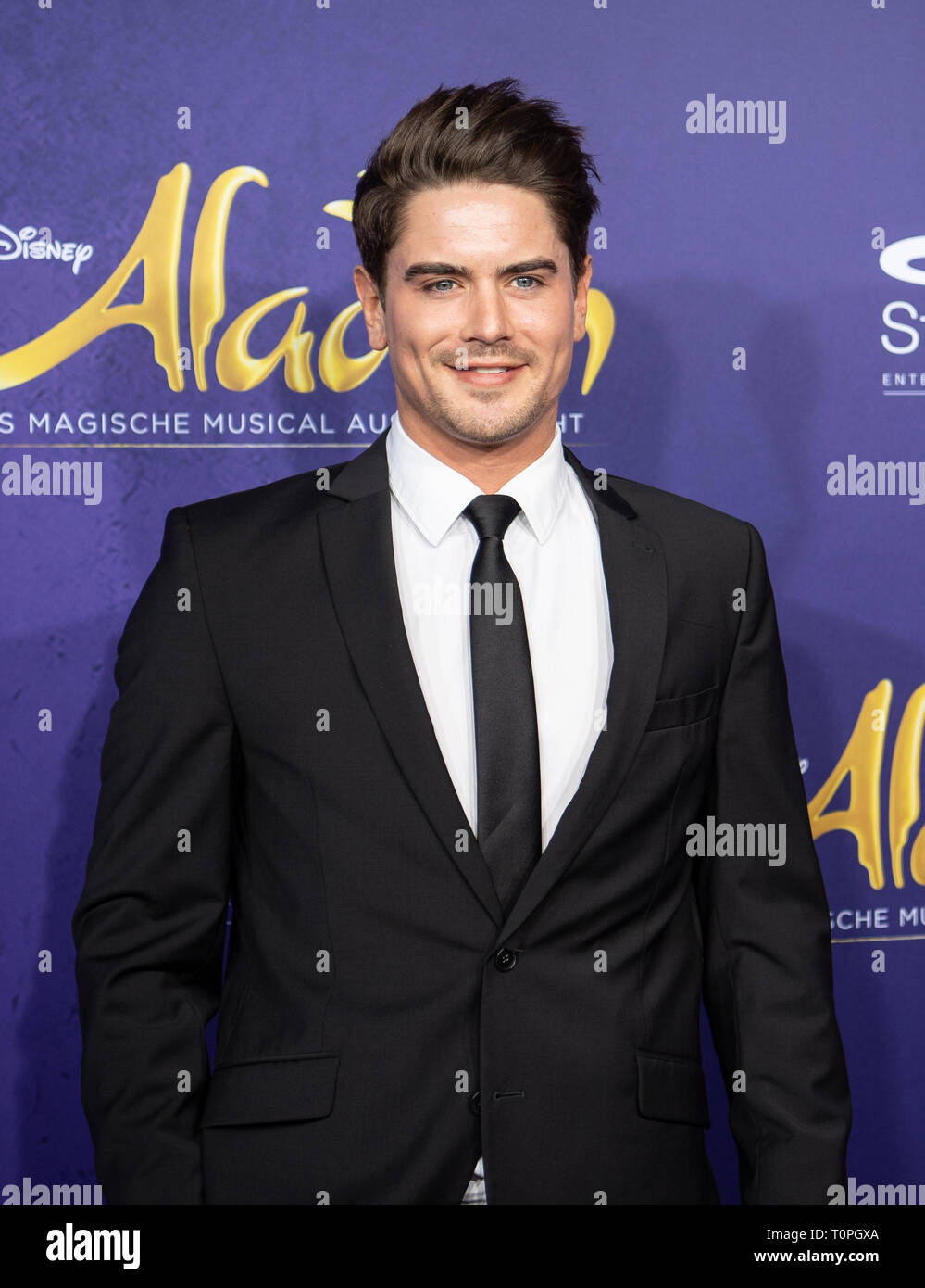 Stuttgart, Germany. 21st Mar, 2019. Dominik Bruntner, Mister Germany ...