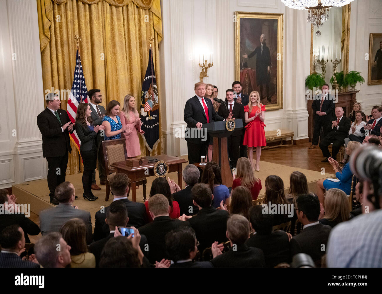 Washington DC, USA. 21st Mar, 2019. United States President Donald J ...