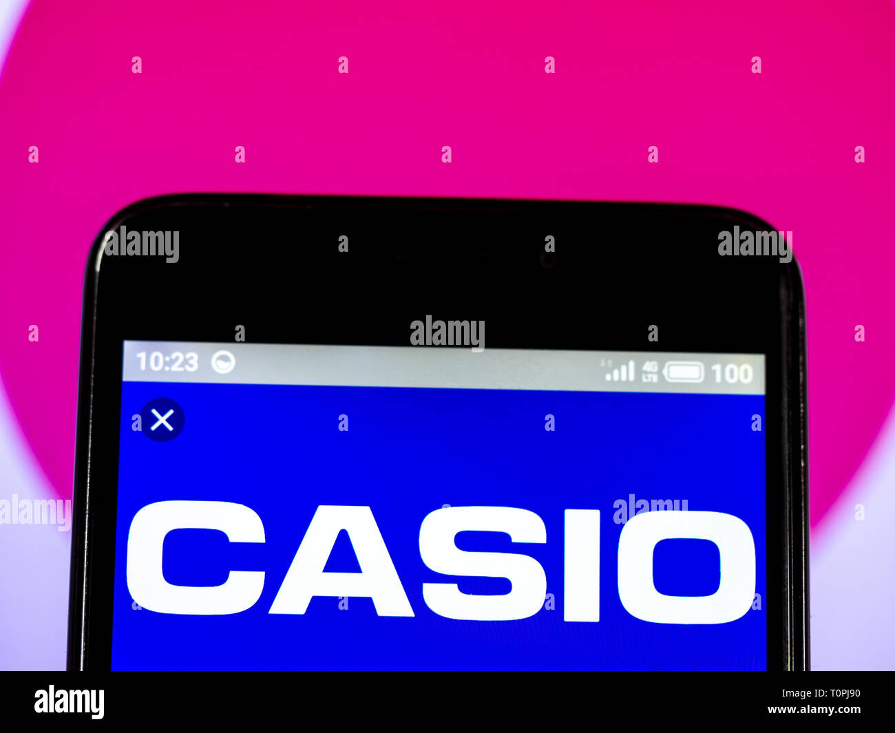 Casio logo hi-res stock photography and images - Alamy