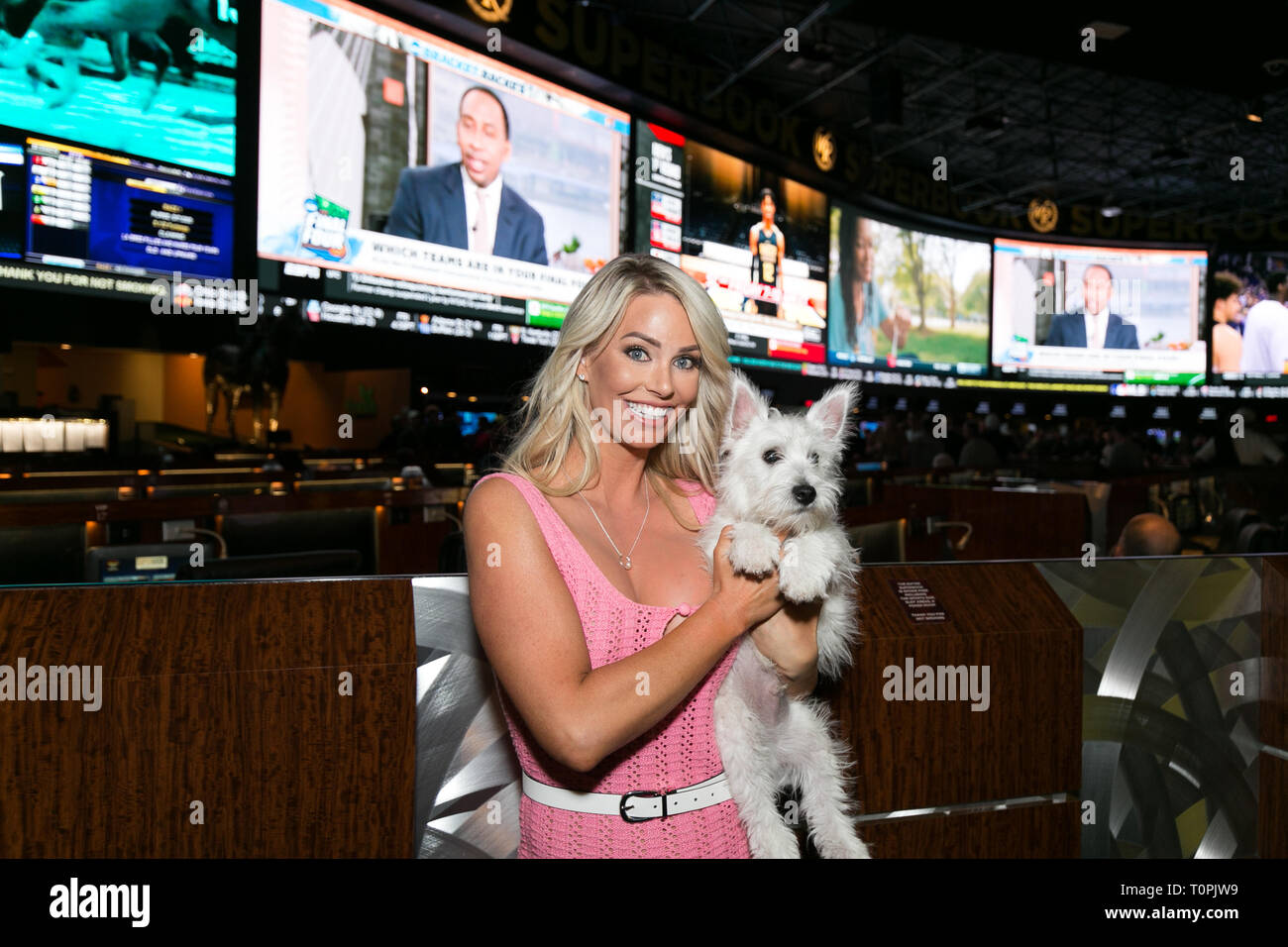 Las Vegas, NV, USA. 21st Mar, 2019. ***HOUSE COVERAGE*** Elle Johnson ...