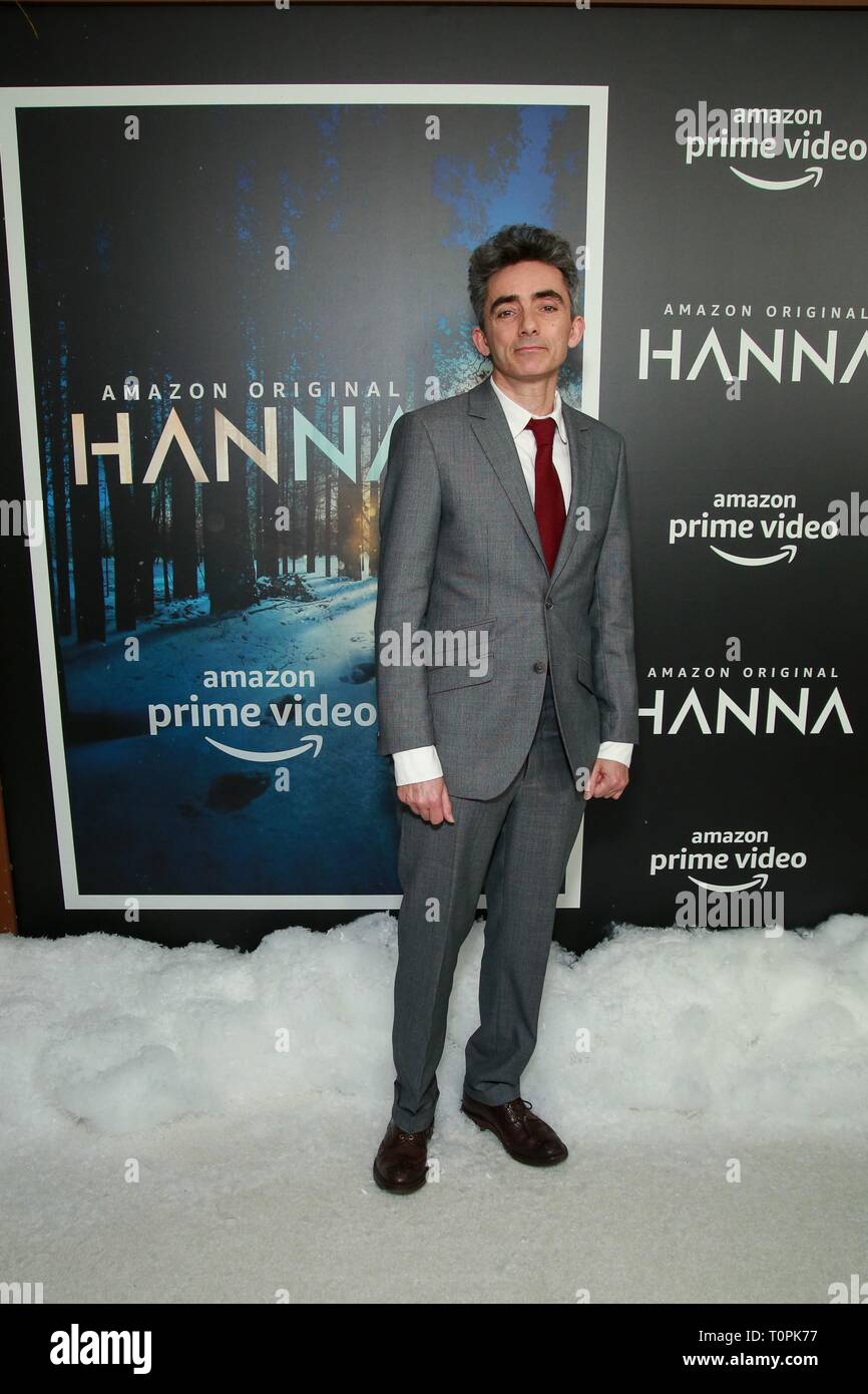 New York, NY, USA. 21st Mar, 2019. David Farr at arrivals for HANNA ...