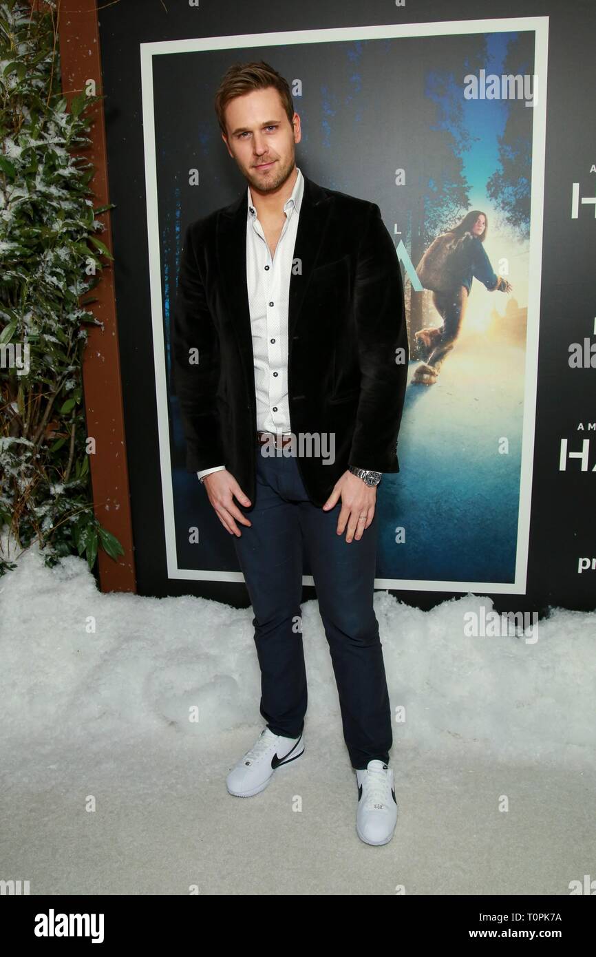 New York, NY, USA. 21st Mar, 2019. Dan Amboyer at arrivals for HANNA ...